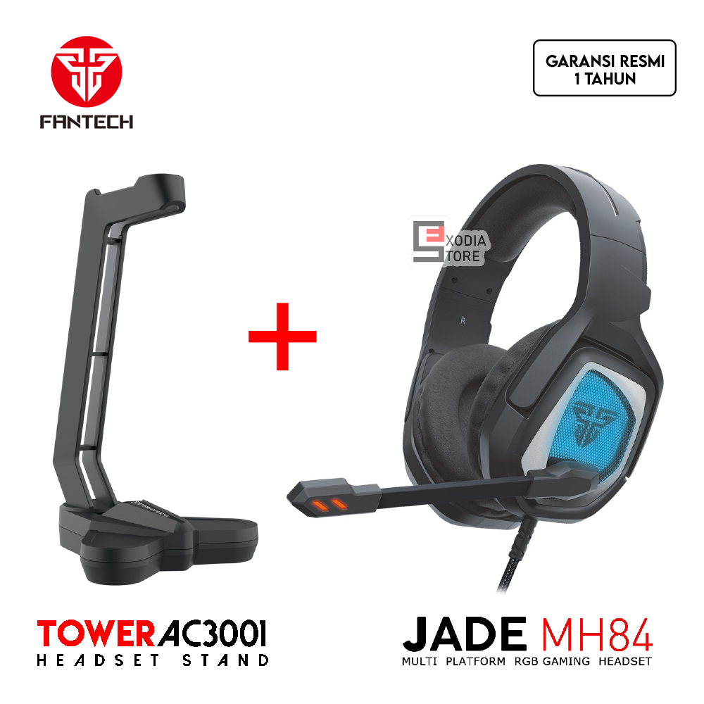 Jual Fantech JADE MH84 Headset Gaming Mobile RGB Lighting with Headset ...