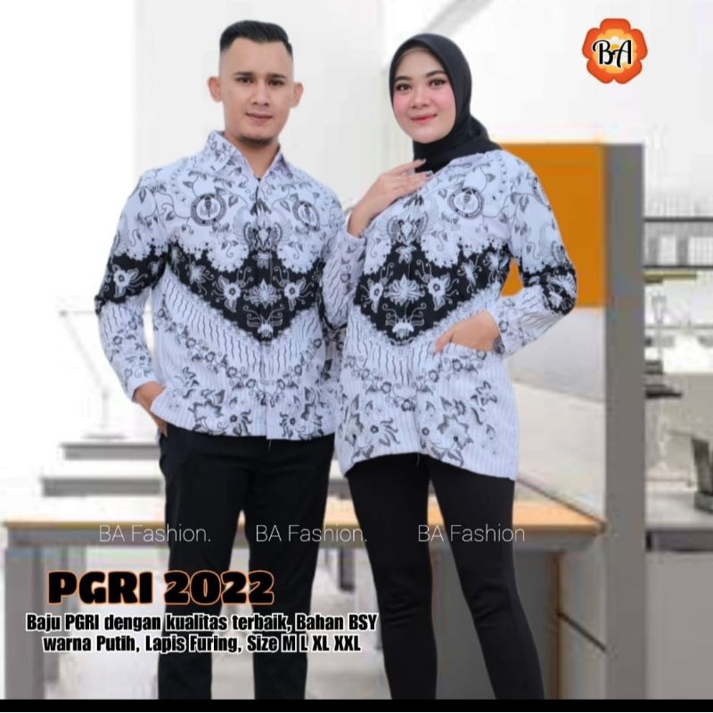 Jual Seragam PGRI Terbaru 2022 Pria dan Wanita | Shopee Indonesia