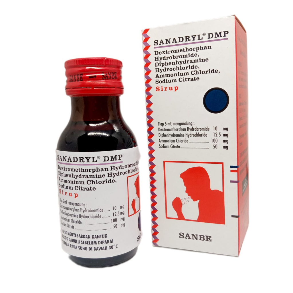 Jual SANADRYL DMP SYRUP 60ML | Shopee Indonesia