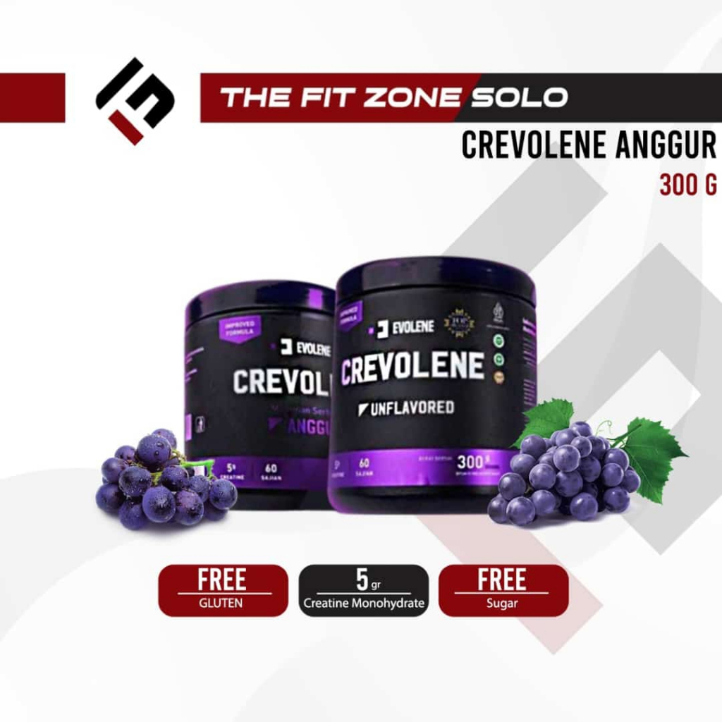 Jual Evolene Crevolene 330 gram Micronized Creatine Monohydrate ...