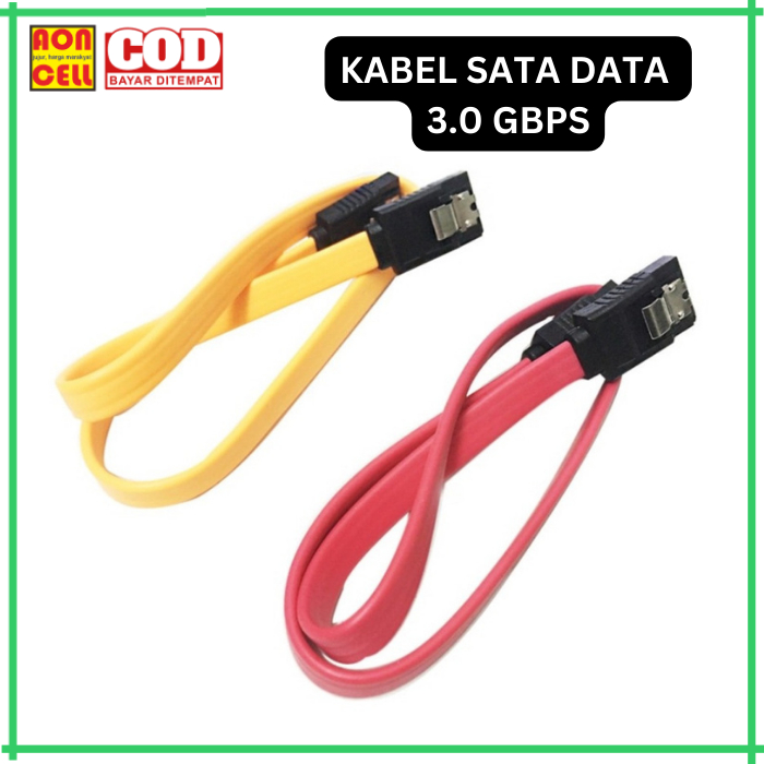 Jual KABEL DATA SATA 3.0 6 Gbps STRAIGHT HDD SSD PC LAPTOP | Shopee ...