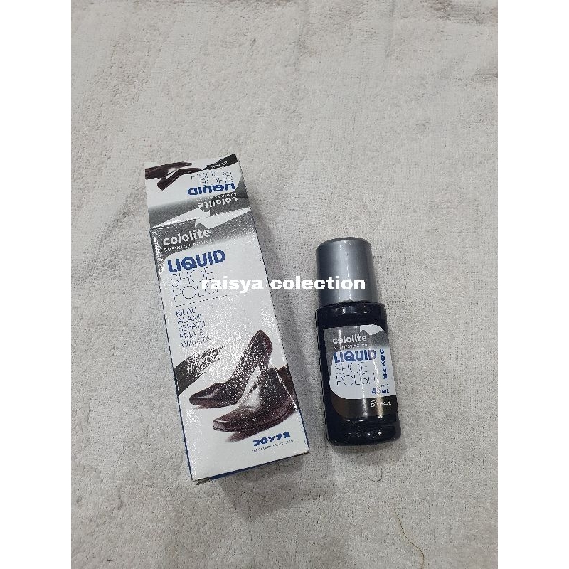 Jual semir sepatu liquid / semir liquid cair / semir sepatu tni ...