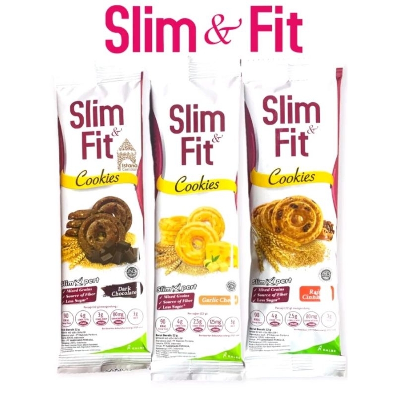 Jual Slim Fit Cookies / Slim & Fit Cookies 1 saset isi 3/ Cemilan Diet ...