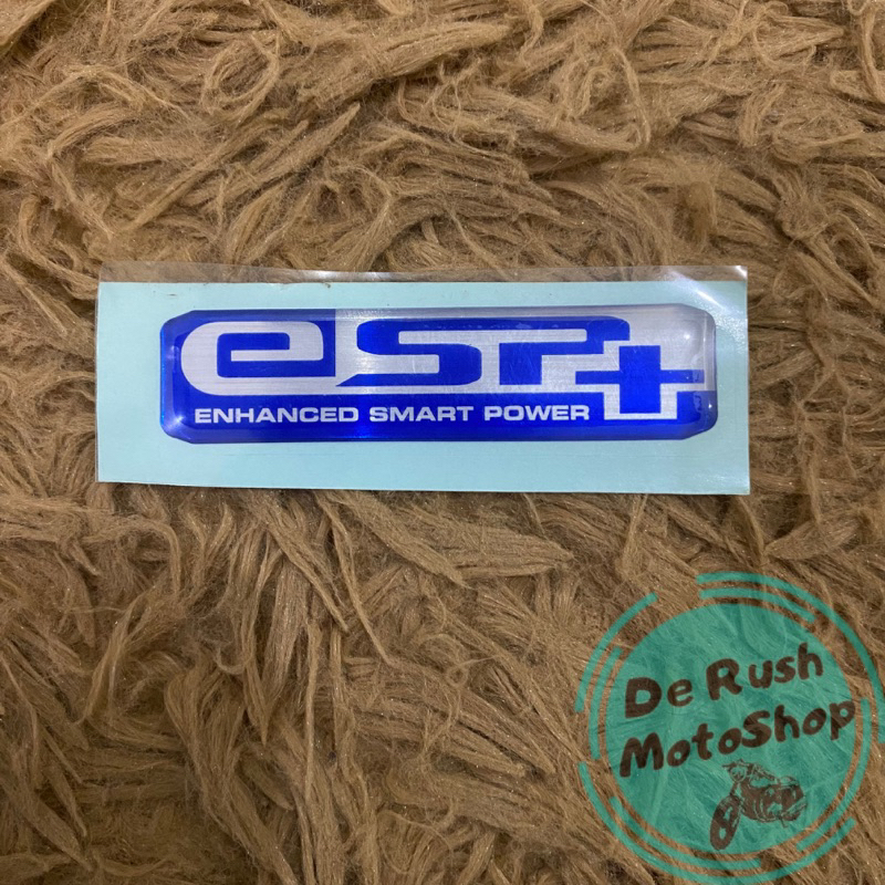 Jual Stiker Emblem ESP Plus Filter Udara Motor Honda AHM | Shopee Indonesia