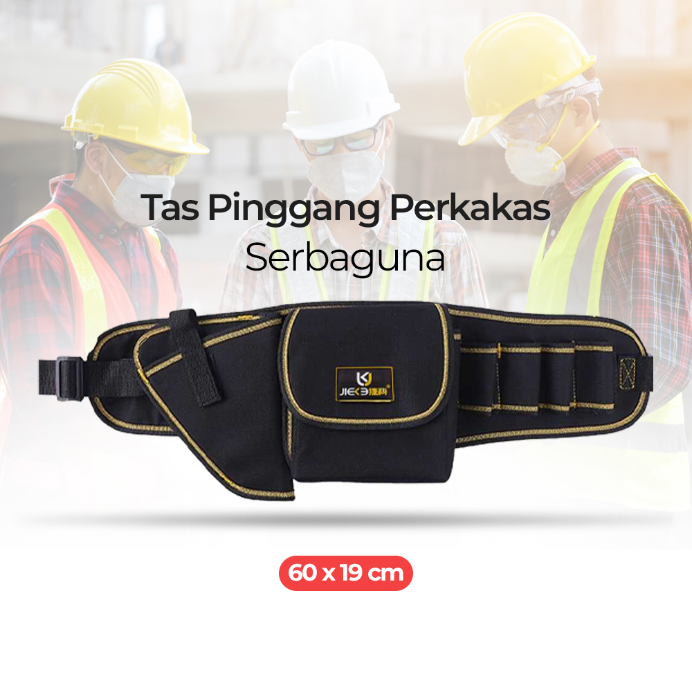 Jual Tas pinggang perkakas tool bag serbaguna tas kerja teknik kuat ...