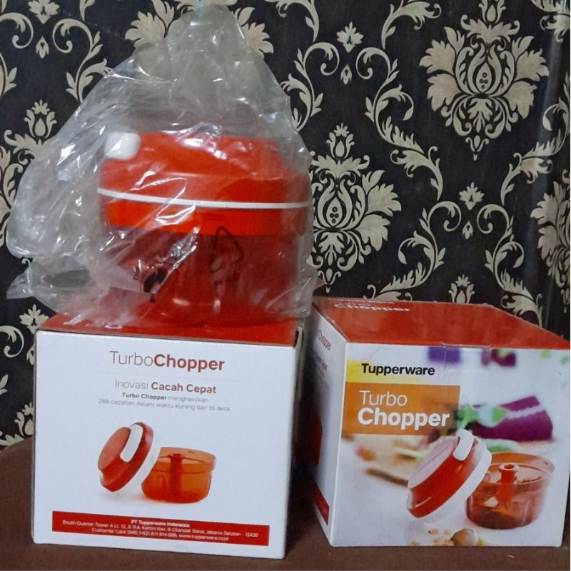 Jual TUPPERWARE TURBO CHOPPER ALAT PENCACAH PENGHANCUR PENGHALUS ...