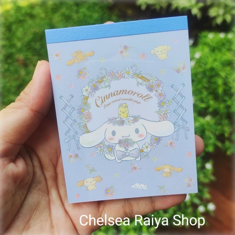 Jual Memo Notes Mini Sanrio Cinnamoroll Bird 6,8x8,8cm Cinamorol ...
