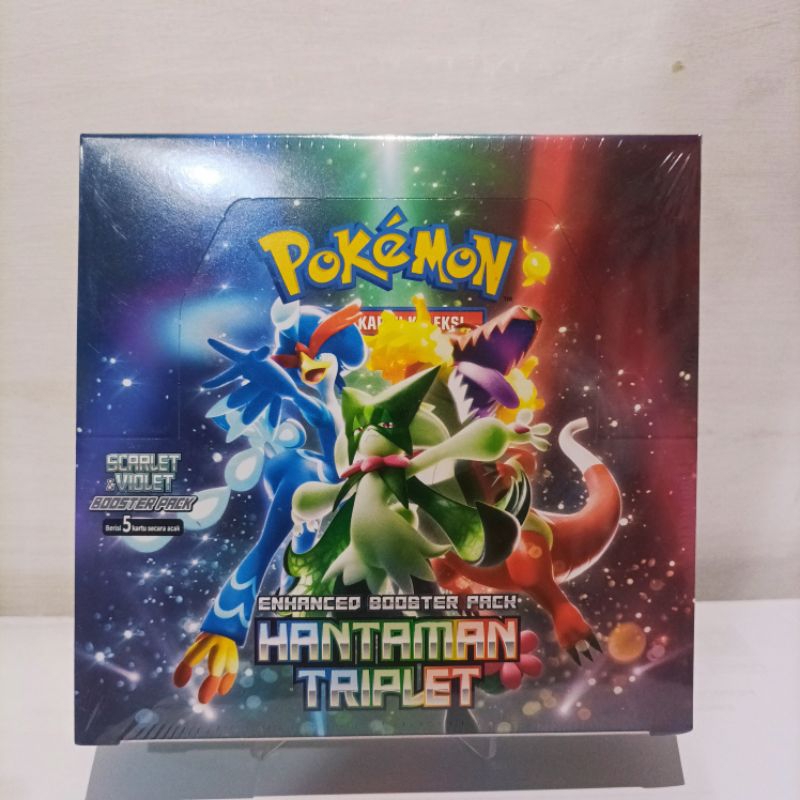 Jual Kartu Pokemon Hantaman Triplet Booster Box Sv1a Bahasa Indonesia | Shopee Indonesia