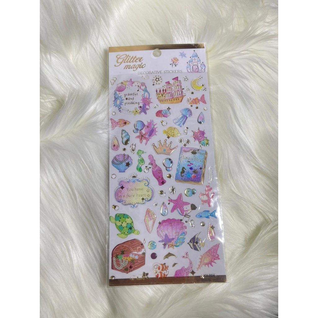Jual Shope.holic TKK 50145 Stiker Tumbler Aesthetic Set - Stiker Pack ...