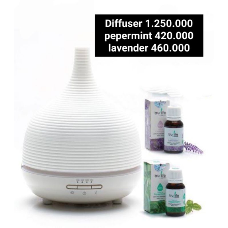 Jual Trulife Diffuser tupperware essentials oil humidifier | Shopee ...