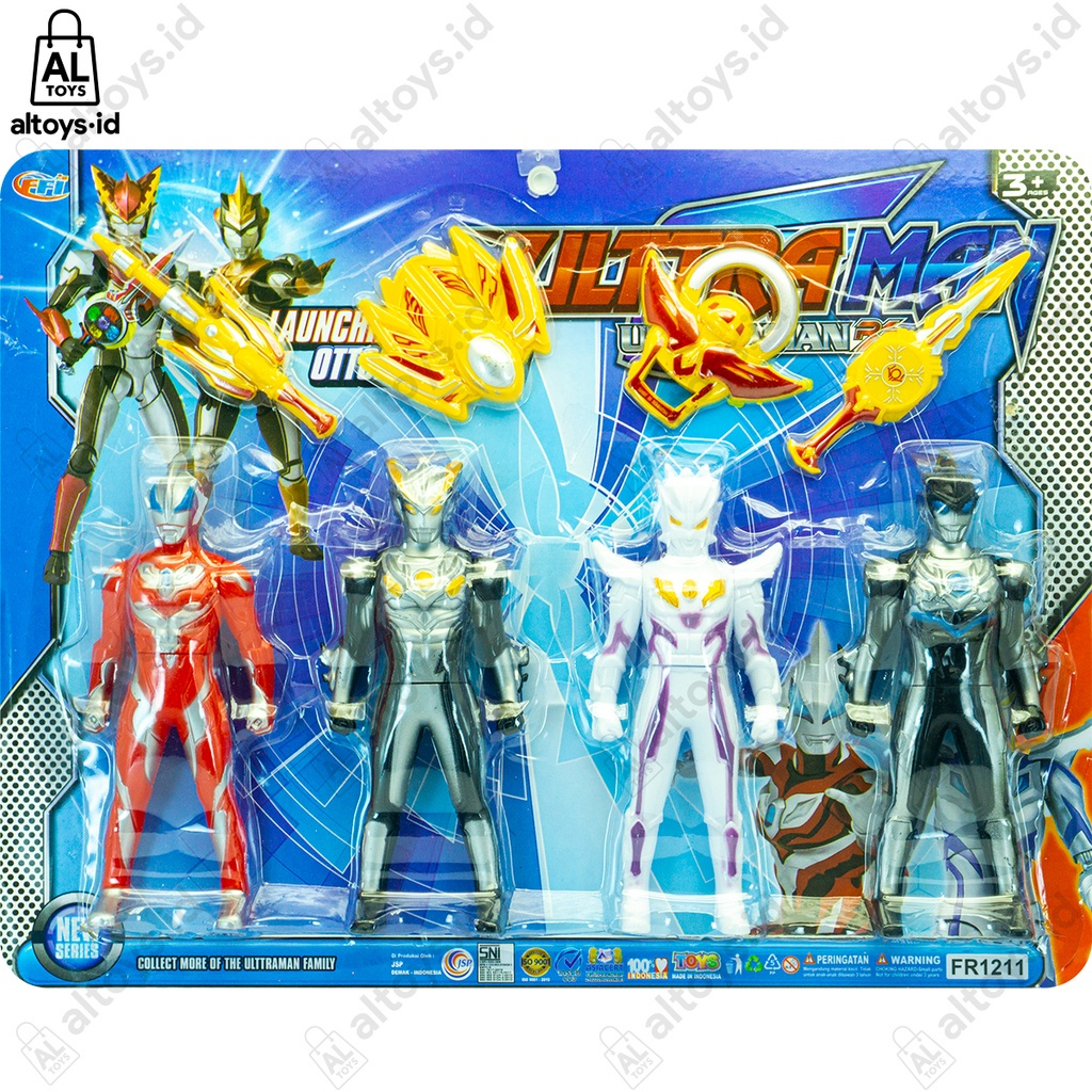 Jual MAINAN ULTRAMAN SET ISI 4 PCS MURAH Ultraman King / Ultraman Noa ...