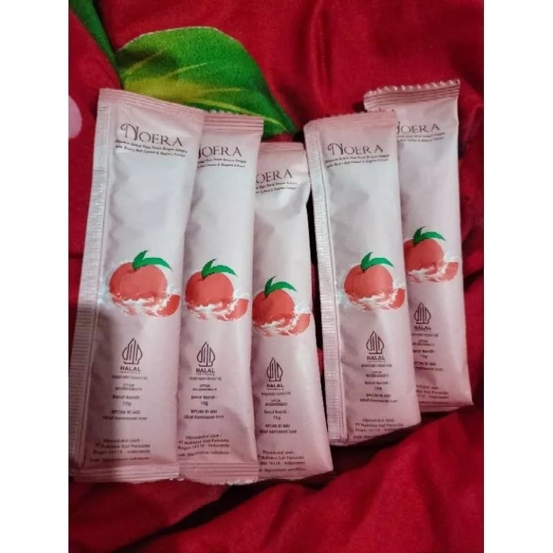 Jual NOERA COLLAGEN DRINK PEACH Per SACHET bukan 1 BOX | Shopee Indonesia