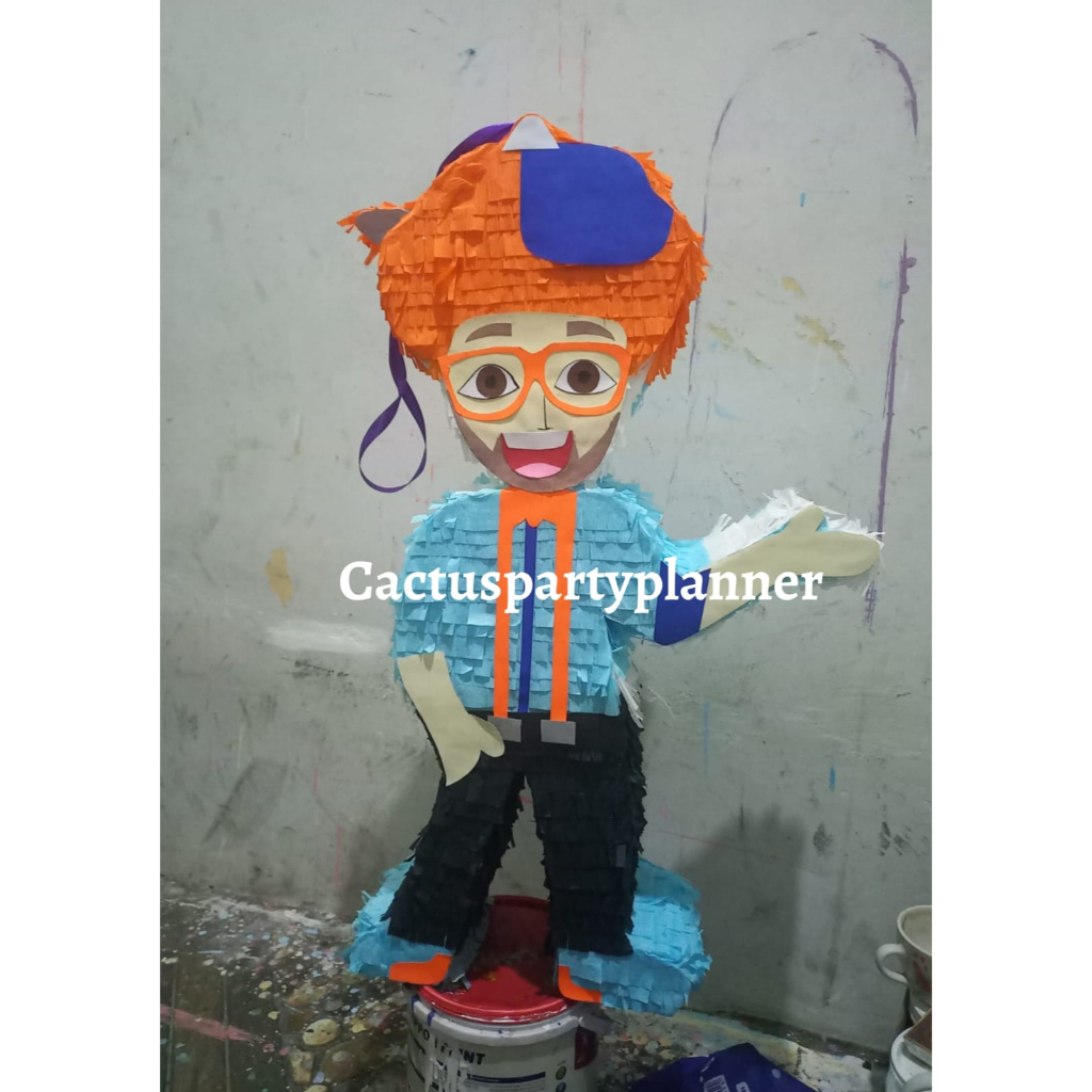 Jual Pinata Pukul / Pinata Tarik Karakter Ulang Tahun Motif Blippi ...