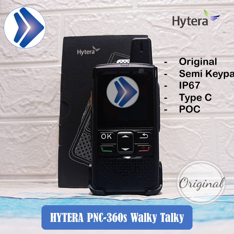 Jual HT POC Hytera PNC360s Wifi 4G LTE GPS IP67 ORI Garansi / Pengganti ...