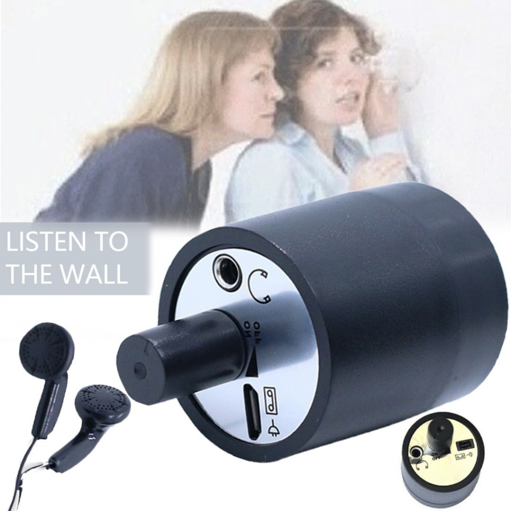 Jual Mini Spy Bug Wall Home Earphone Headphone Amplifier Microphone ...