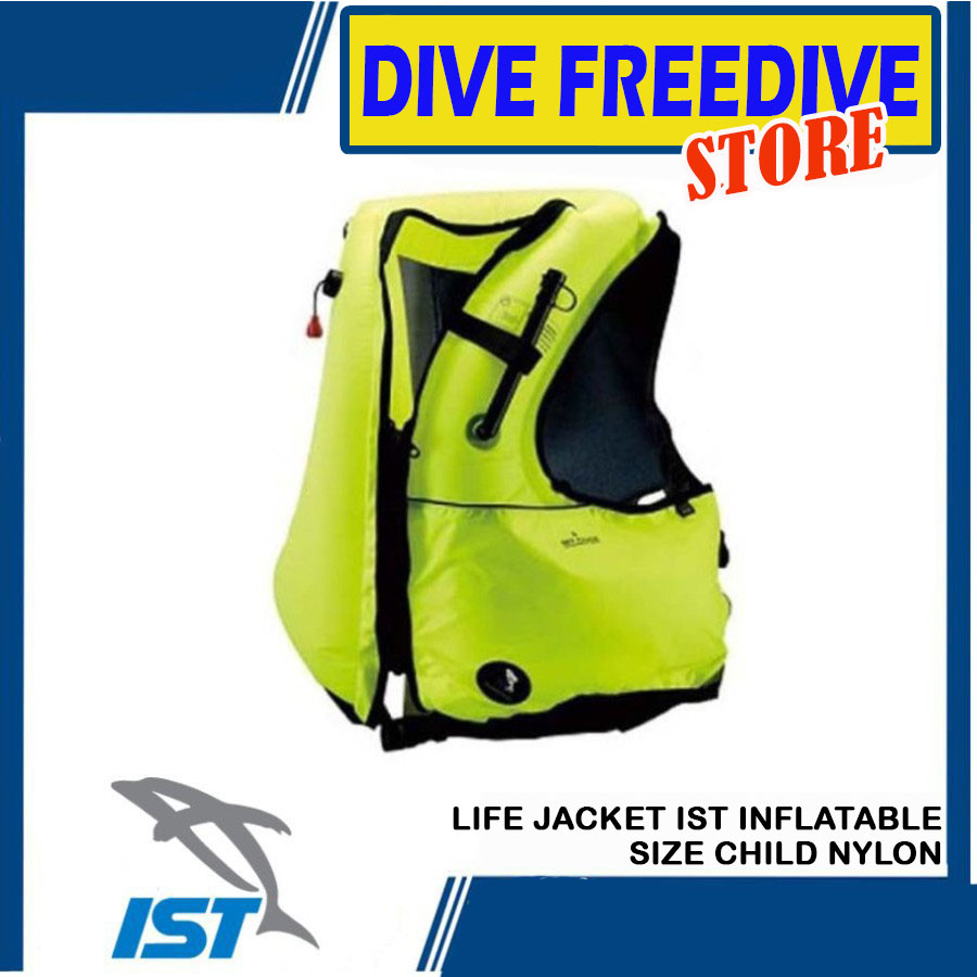 Jual Pelampung Vest Life Jacket IST Inflatable Junior Safety Rescue ...
