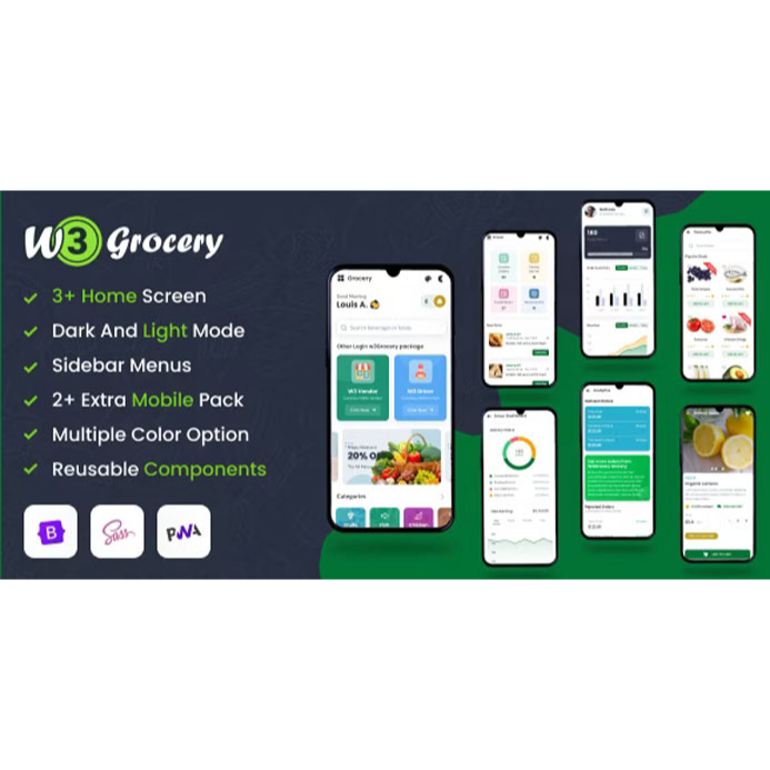 Jual Template Theme Pre-Build Mobile App Template Bootstrap 5 + PWA ... Jual Template Theme Pre-Build Mobile App Template Bootstrap 5 + PWA ...