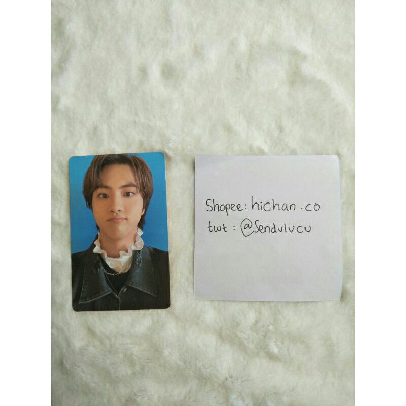 Jual Photocard PC BTS Butter Album Seokjin Jin Pout | Shopee Indonesia