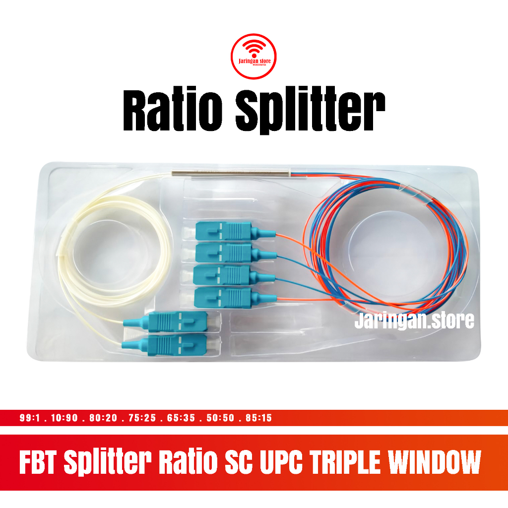 Jual FBT Splitter Ratio 1:2 SC UPC | Shopee Indonesia