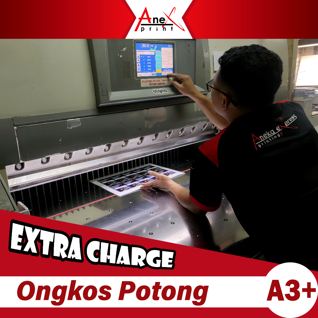 Jual EXTRA CHARGE ONGKOS POTONG KERTAS DAN STICKER A3+ / DIE CUT STIKER ...