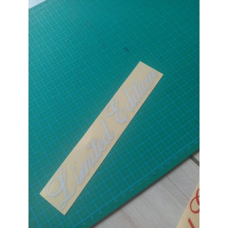 Jual stiker limited edition stiker tulisan stiker motor | Shopee Indonesia Jual stiker limited edition stiker tulisan stiker motor | Shopee Indonesia