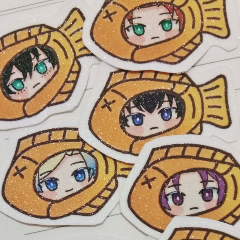 Jual Blue Lock Glitter Sticker | Shopee Indonesia