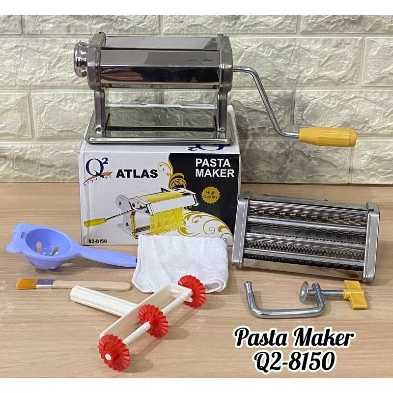 Jual GILINGAN MIE PASTA MAKER ATLAS Q2 /gilingan molen /gilingan spageti /gilingan adonan ...