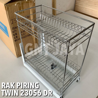 Jual Rak piring double TWIN 24056dr 23056dr chrome krom TACO HW 023i ...