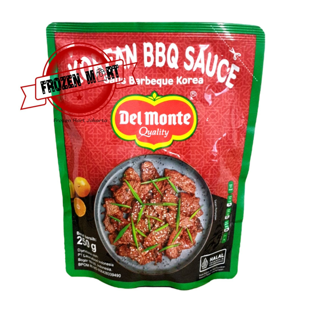 Jual DELMONTE Korean BBQ Sauce / Del Monte Bumbu Saus Barbeque Korea DelMonte 250Gr | Shopee ...