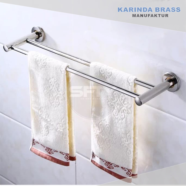 Jual Rak Gantung Tempat Jemur Handuk Minimalis Kamar Mandi Tempel ...