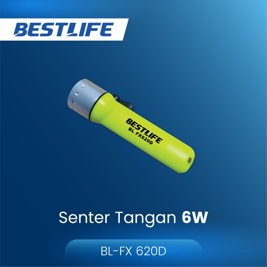 Jual Senter Selam Bestlife / Senter Diving Waterproof BL FX620D 6 Watt ...