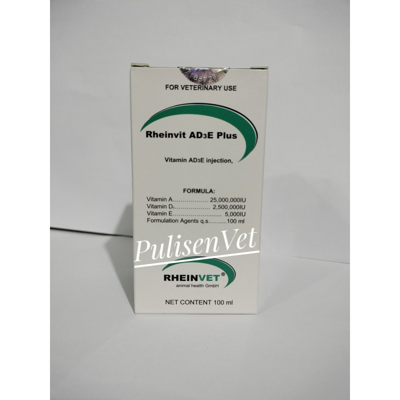 Jual RHEINVIT AD3E PLUS 100 ml(seperti Vitol, Vigantol,Fertilife kalbe,Nova ADE) | Shopee Indonesia