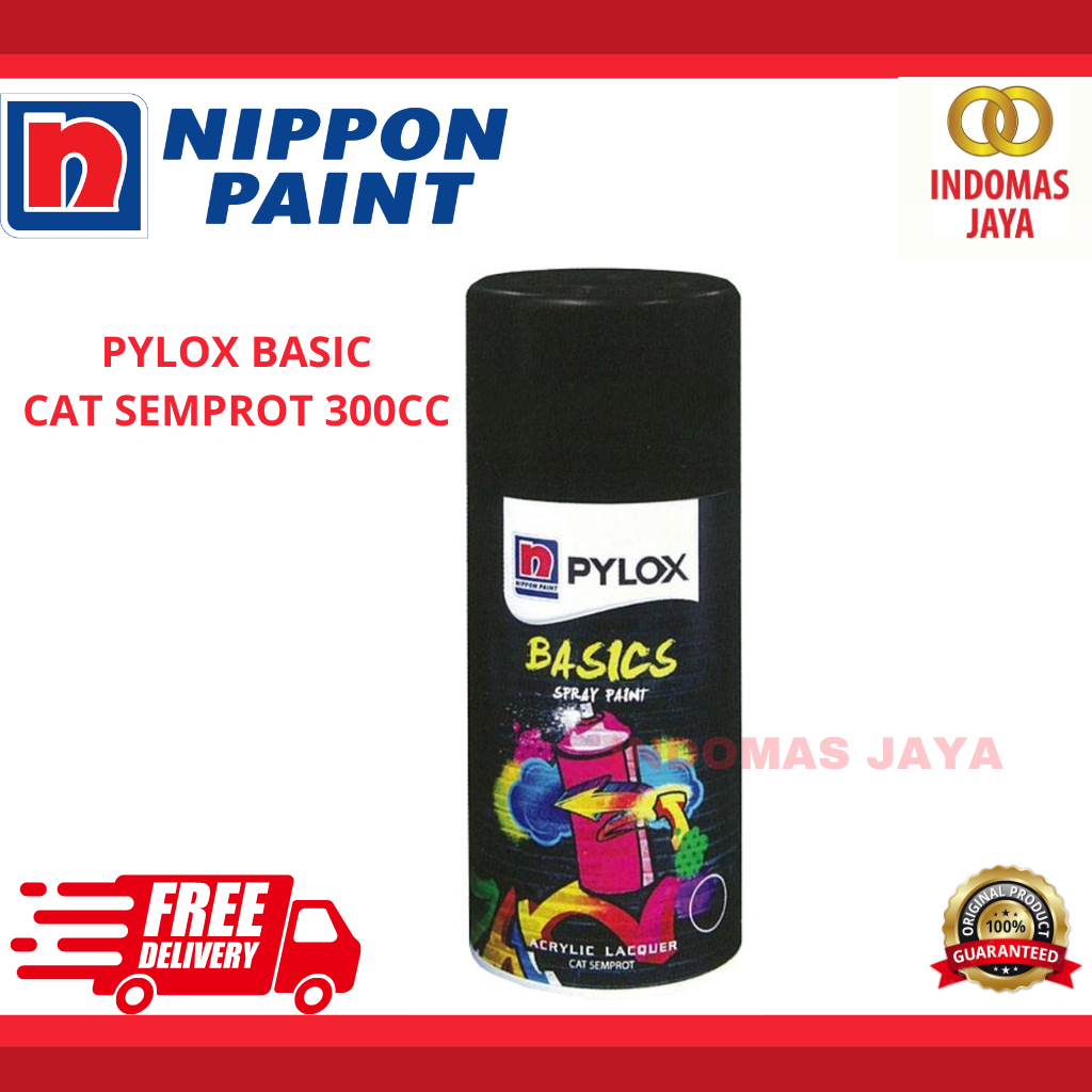 Jual Nippon Cat Pylox Basics 300cc Semprot Spray Pilox Piloks Plastik Besi Kayu | Shopee Indonesia