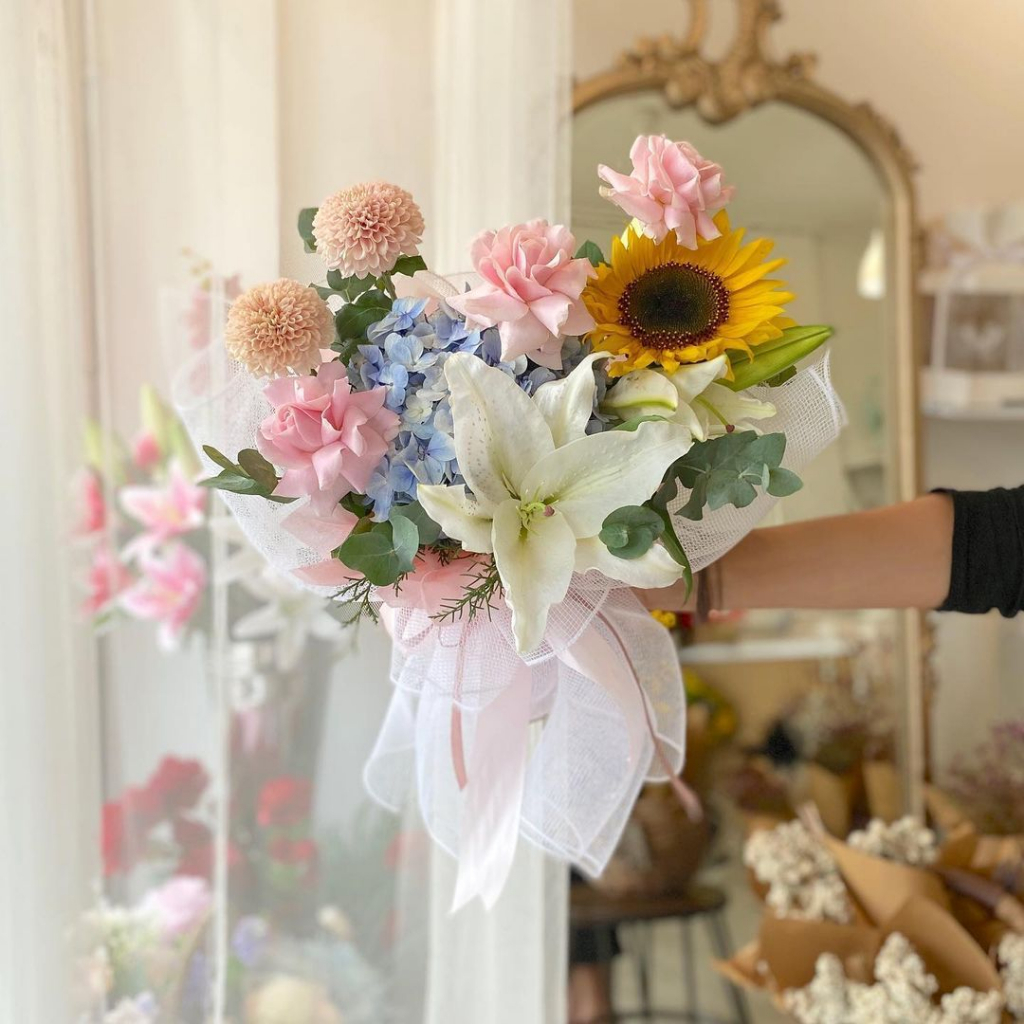 Jual BOUQUET BUNGA "Polly Mix Lily" (BUNGA ASLI/BUNGA FRESH/FRESH ...