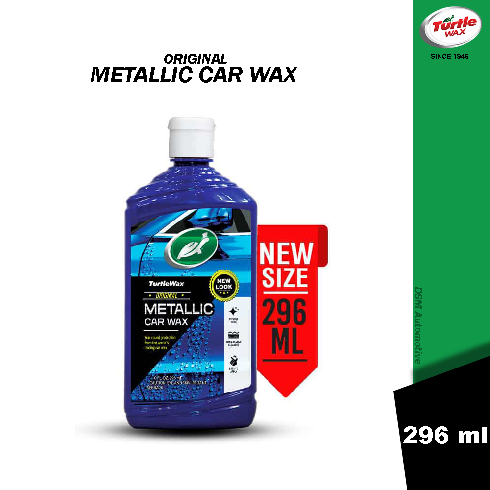 Jual Turtle Wax Metallic Car Wax Liquid 296 mL Pengkilap Mobil Motor ...