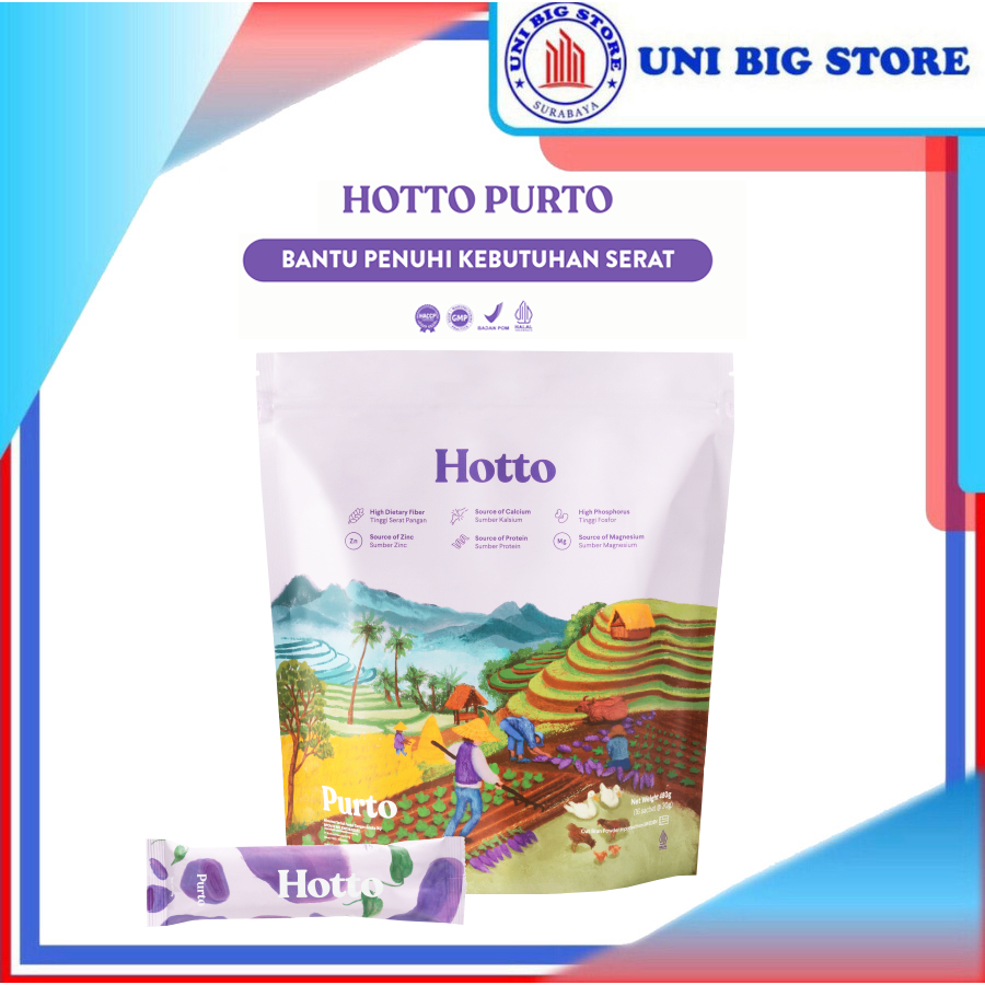 Jual Hotto Purto Multigrain With Purple Potato 480 gr Pouch Sachet ...