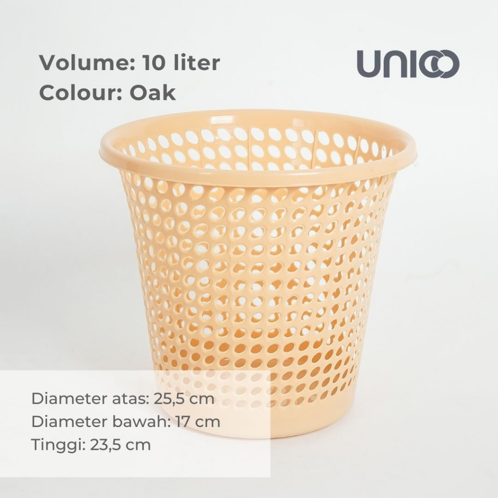 Jual Tempat Sampah Aesthetic Bulat Kapasitas Besar 10 Ltr - Vaskertoj ...
