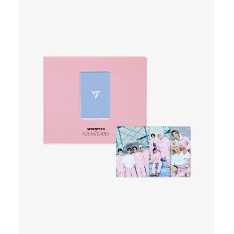Jual [READY STOCK] OFFICIAL MERCH SEVENTEEN IN CARATLAND TRADING CARD BINDER SEALED | Shopee ...