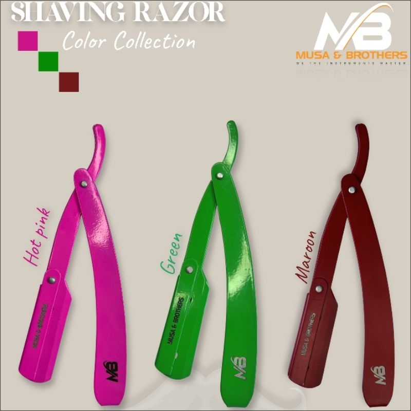 Jual MB Shaving Razor Color collection, pisau cukur manual isi ulang ...