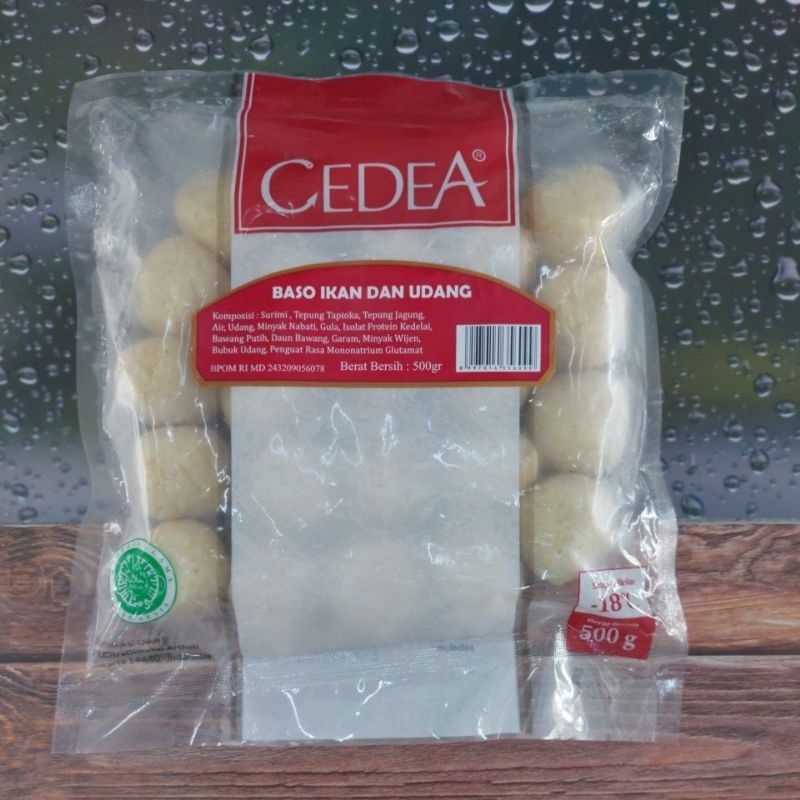 Jual CEDEA BASO IKAN DAN UDANG 500GRAM | Shopee Indonesia