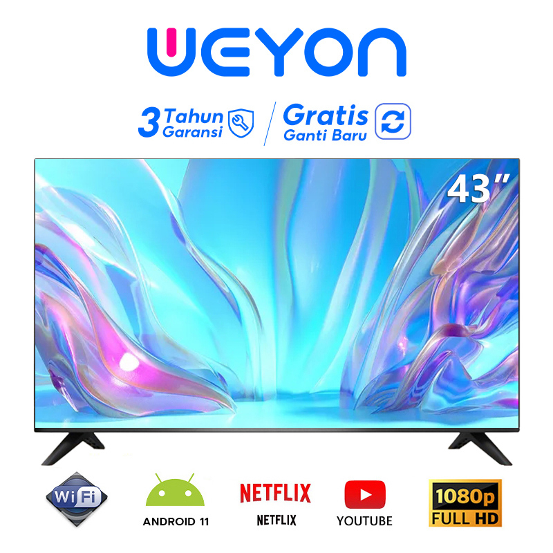 Jual [Garansi 3Tahun]WEYON TV LED 43 inch Full HD smartl Televisi(WY-S43) | Shopee Indonesia
