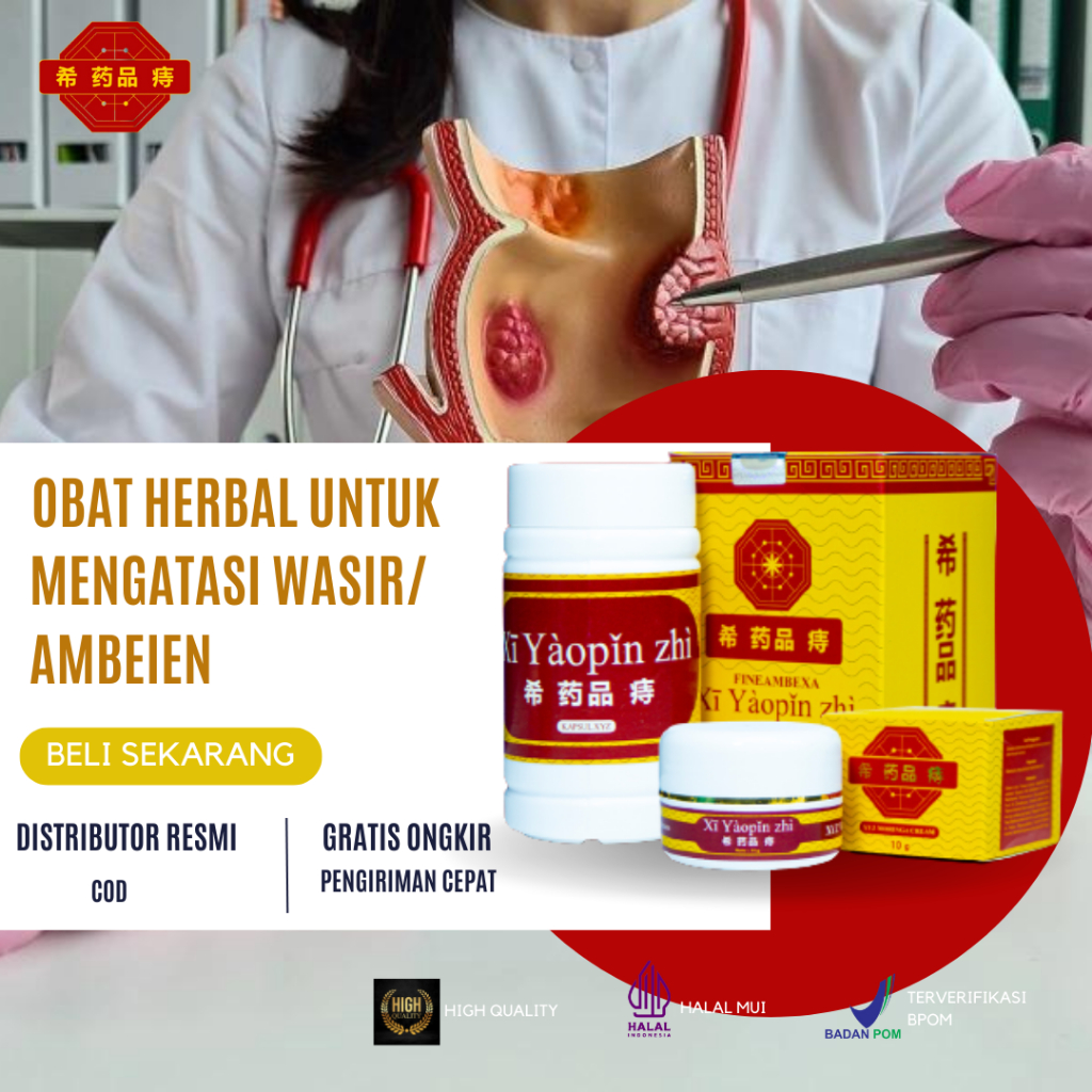 Jual Obat Wasir herbal ambeien dewasa SALEP Wasir keluar benjolan ...