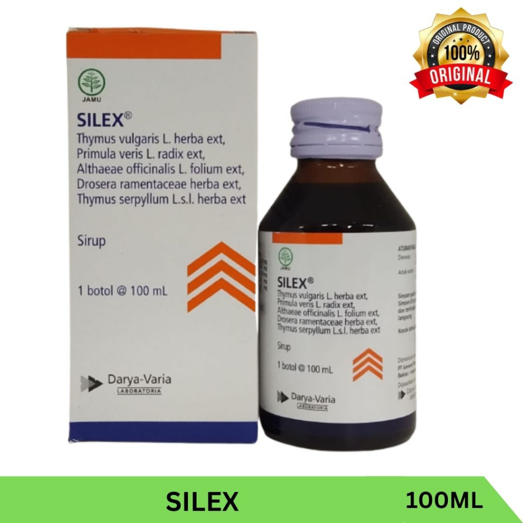 Jual Silex Sirup 100 ml - Membantu Meredakan Batuk Berdahak Melegakan ...