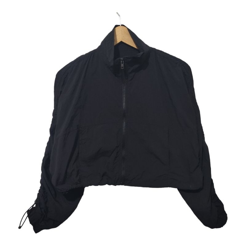 Jual Nylon jacket crop fancy you ( minus) | Shopee Indonesia