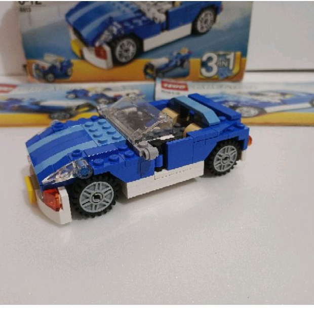 Jual Lego 6913 Creator 3 in 1 Blue Roadster | Shopee Indonesia