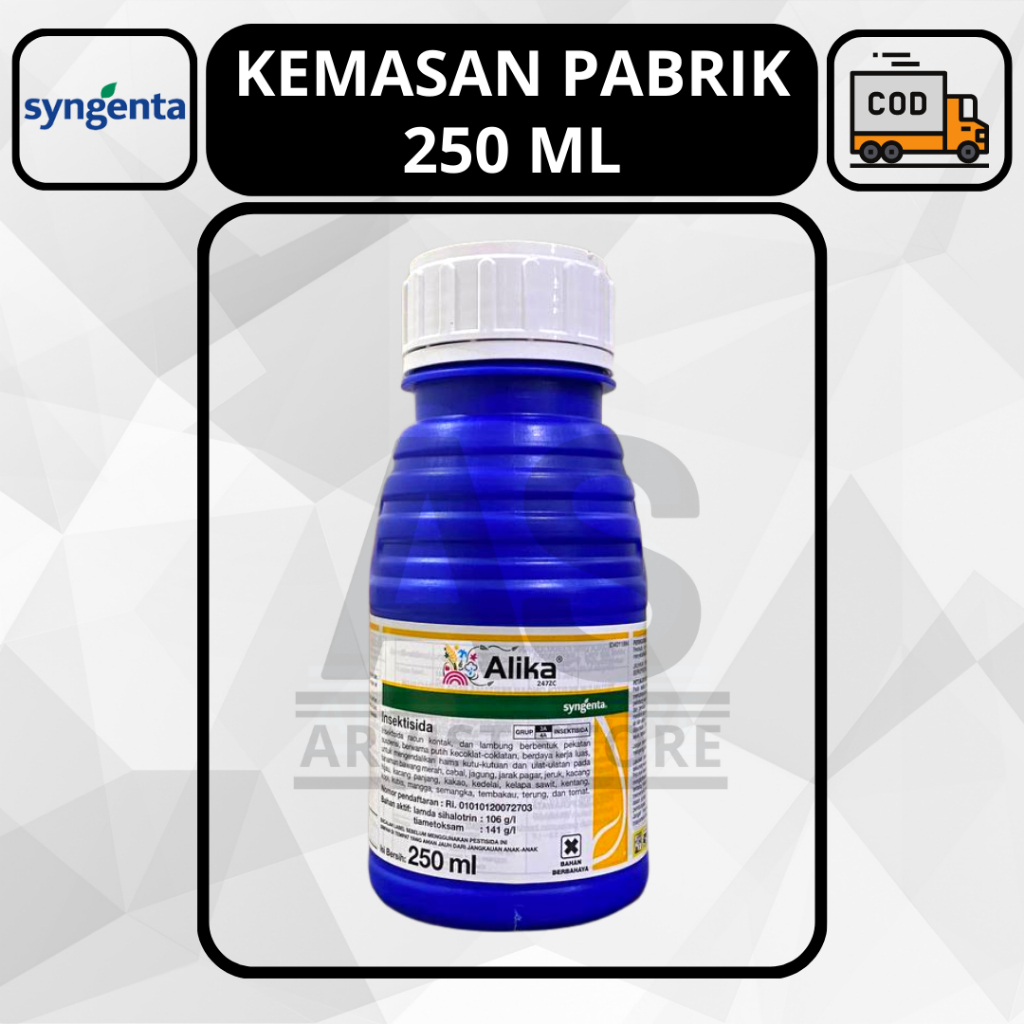 Jual Insektisida ALIKA 247 ZC 250ml Syngenta Original Bahan Aktif Lamda ...