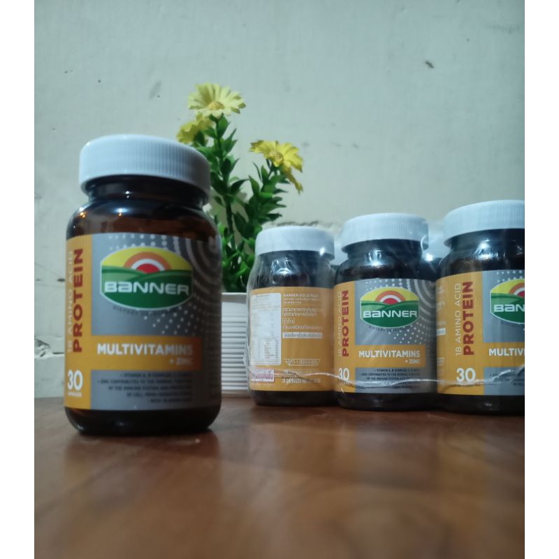 Jual BANNER PLUS GOLD (kemasan baru) vitamin ayam memperbesar otot dan ...