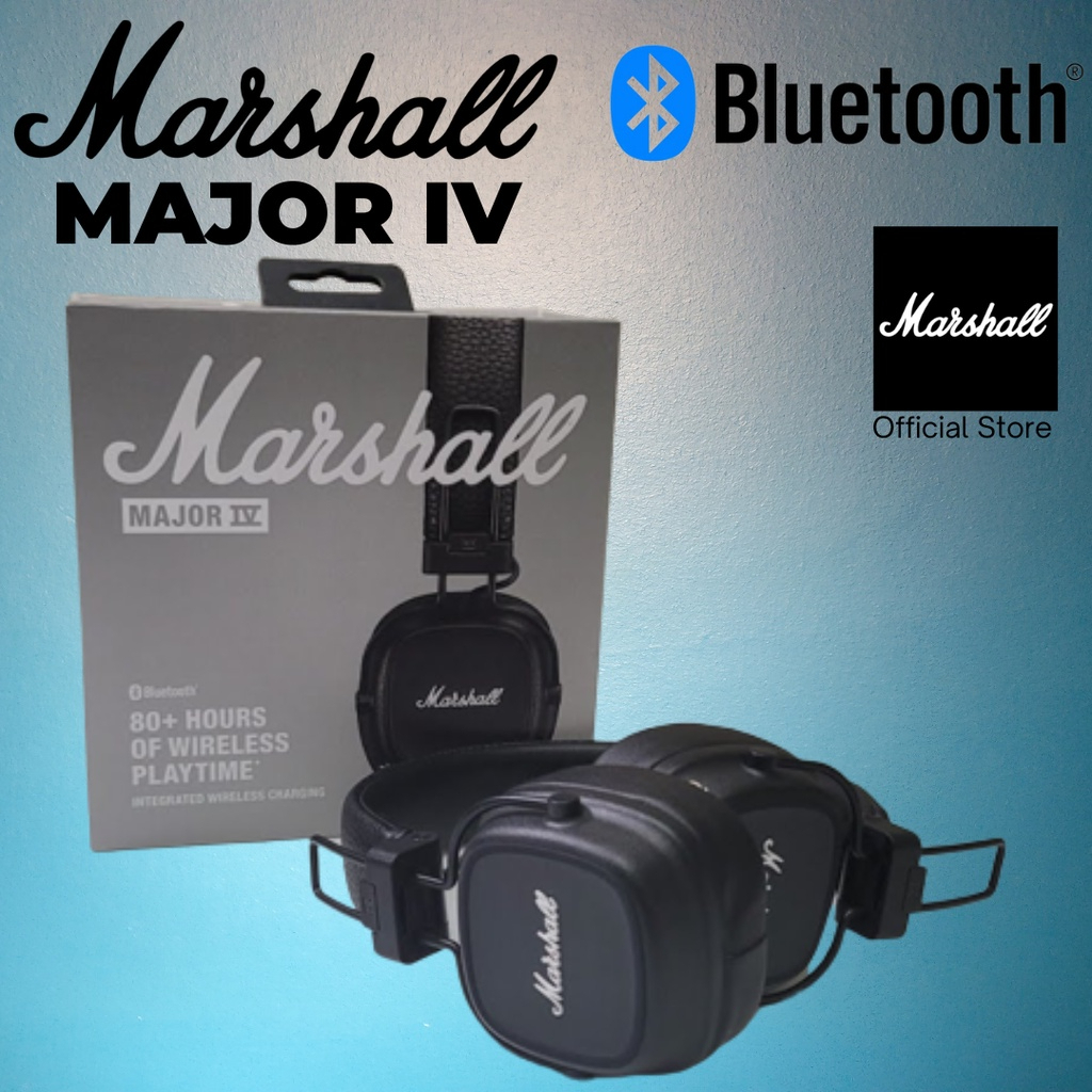 Jual Marshall Major IV Bluetooth Headphone Headset Major 4 / Marshall ...
