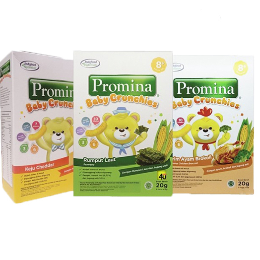 Jual Promina Baby Crunchies 20gr (8bulan) BEST SELLER/ Promina Crunchies / Snack Bayi Keju ...