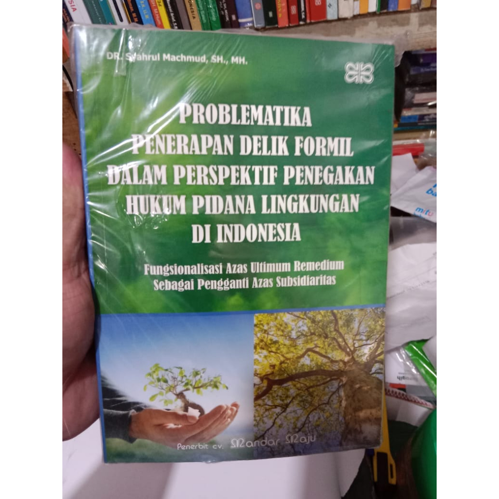 Jual problematika penerapan delik formil dalam persepktif penegakan ...